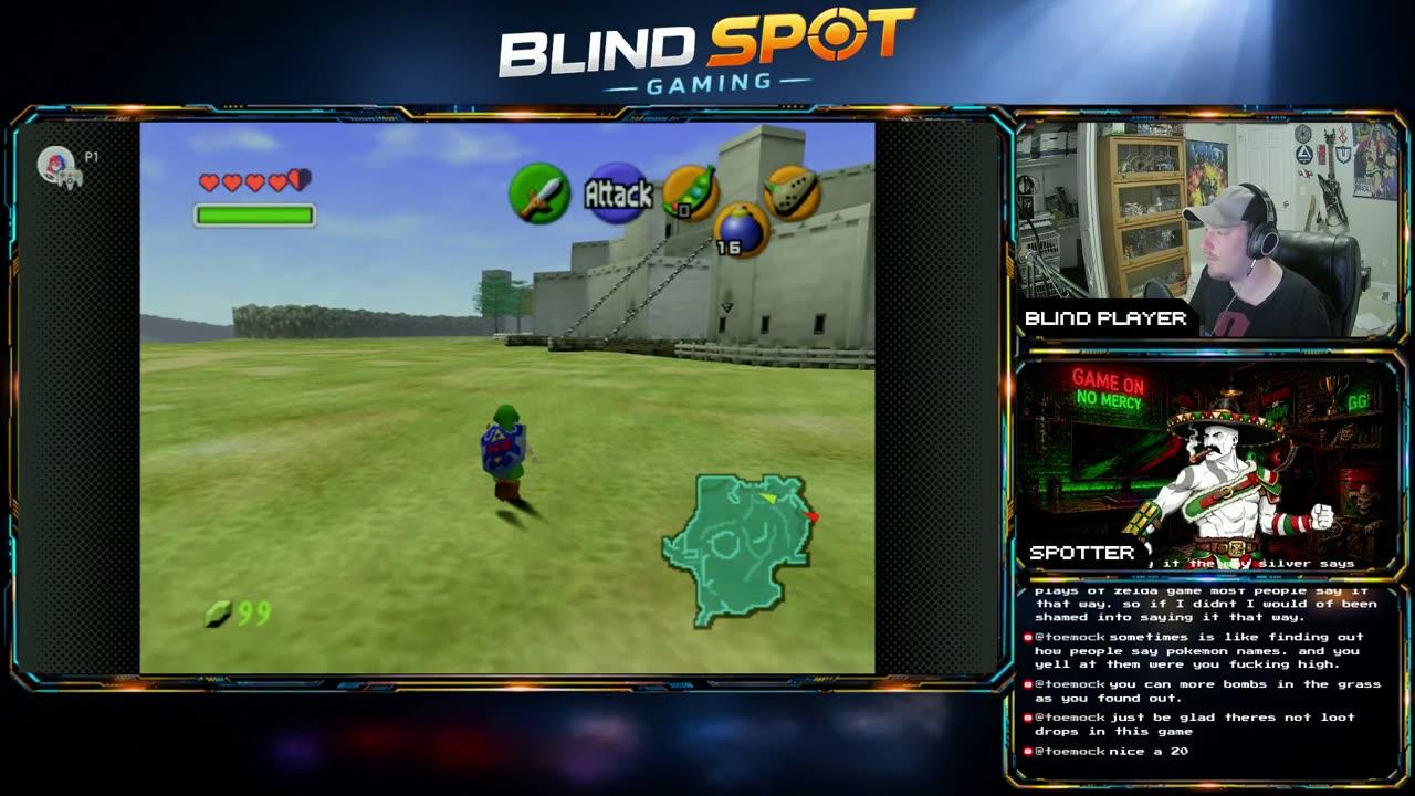 Zelda: Ocarina of Time - Blind Playthrough | Pt. - One News Page VIDEO