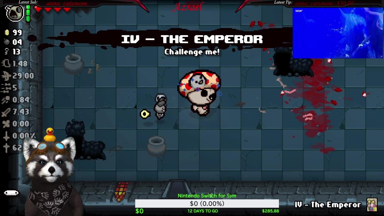 The Binding of Isaac: Rebirth with Crowd Control - One News Page VIDEO