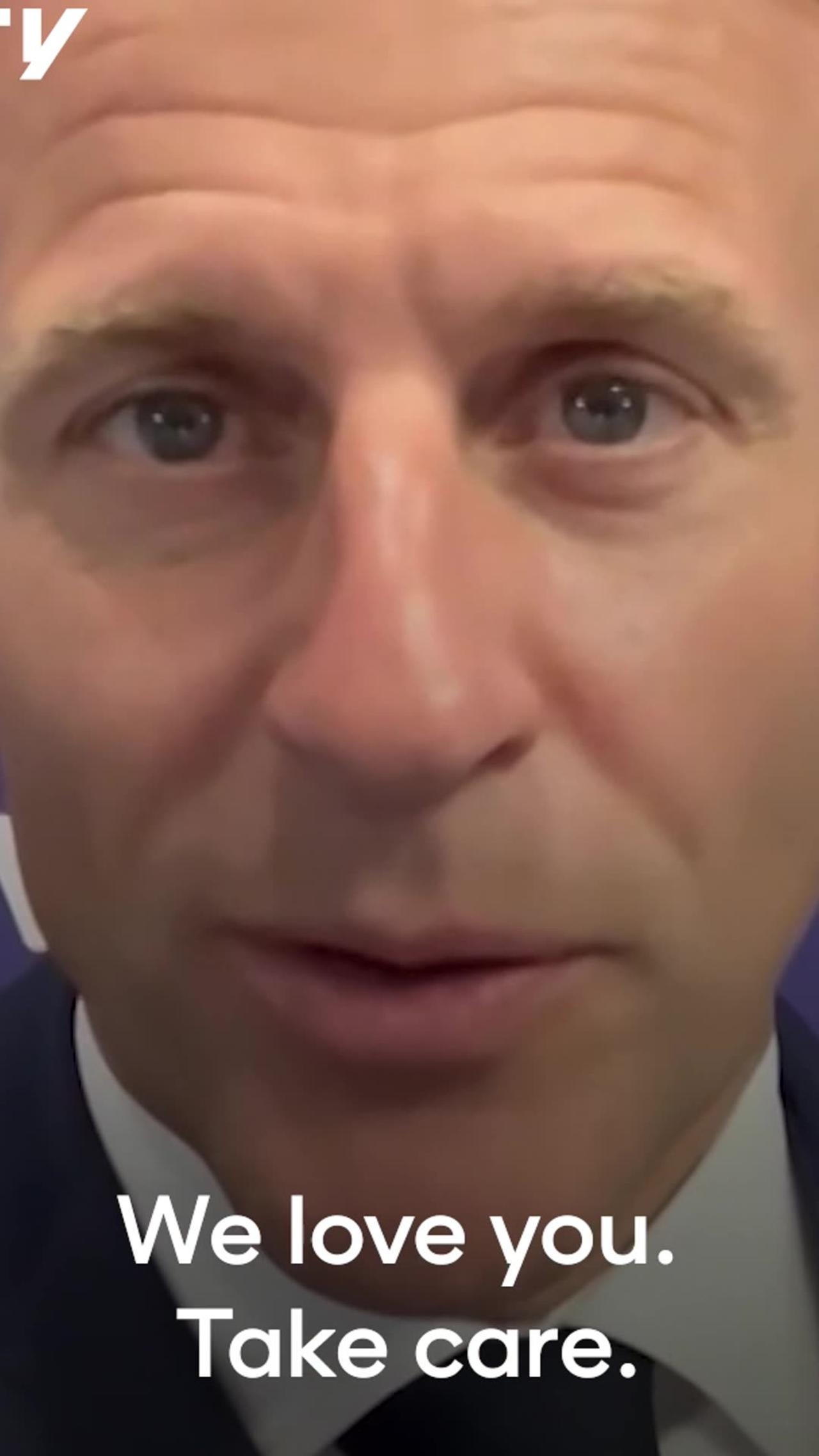 Macron switches to Hindi as he bids farewell to - One News Page VIDEO